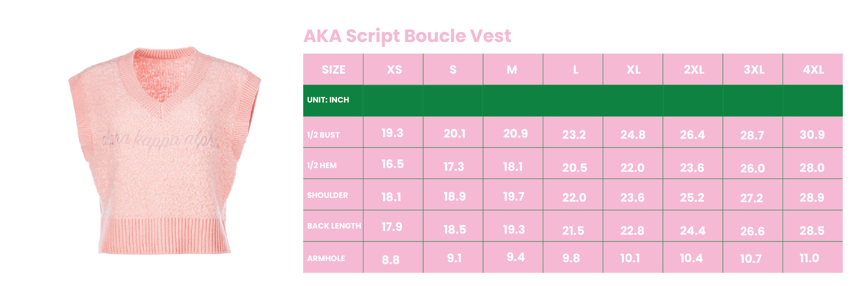 Ivy Storehouse - 2023-Fall-Winter-Size-Charts