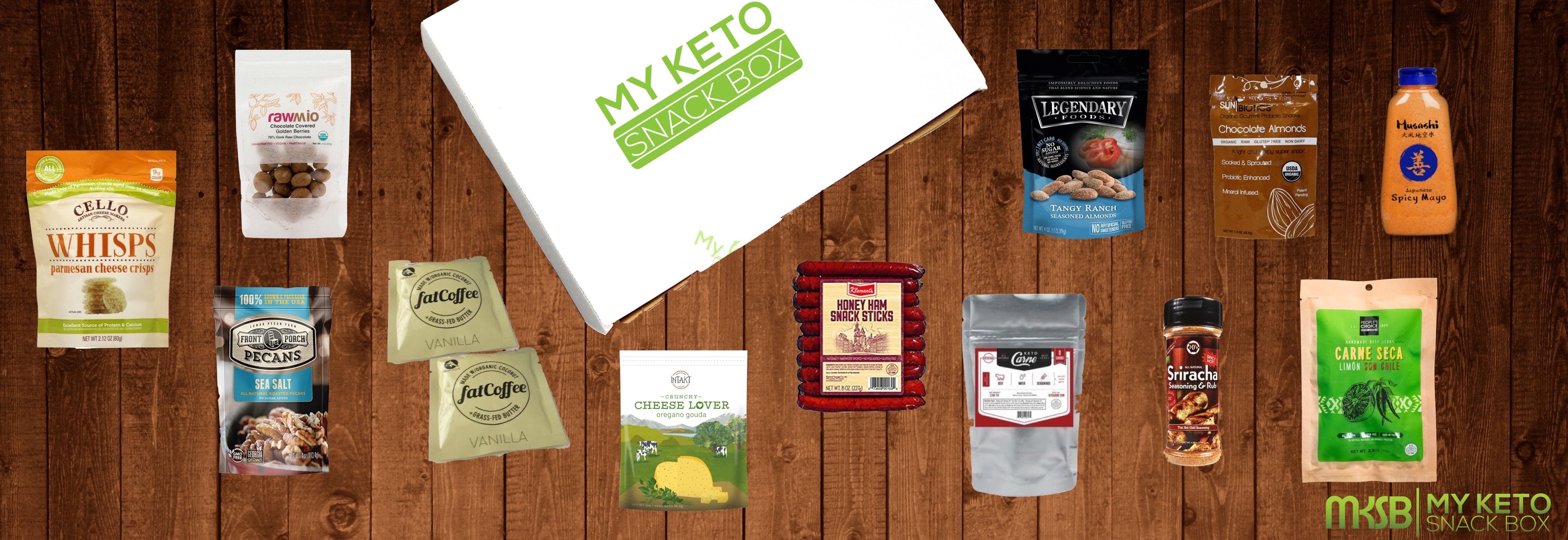 Low Carb Keto Subscription Box - My Keto Snack Box
