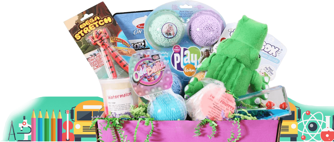 Sensory TheraPlay Box | Sensory Toys to Help Children Focus and Self ...