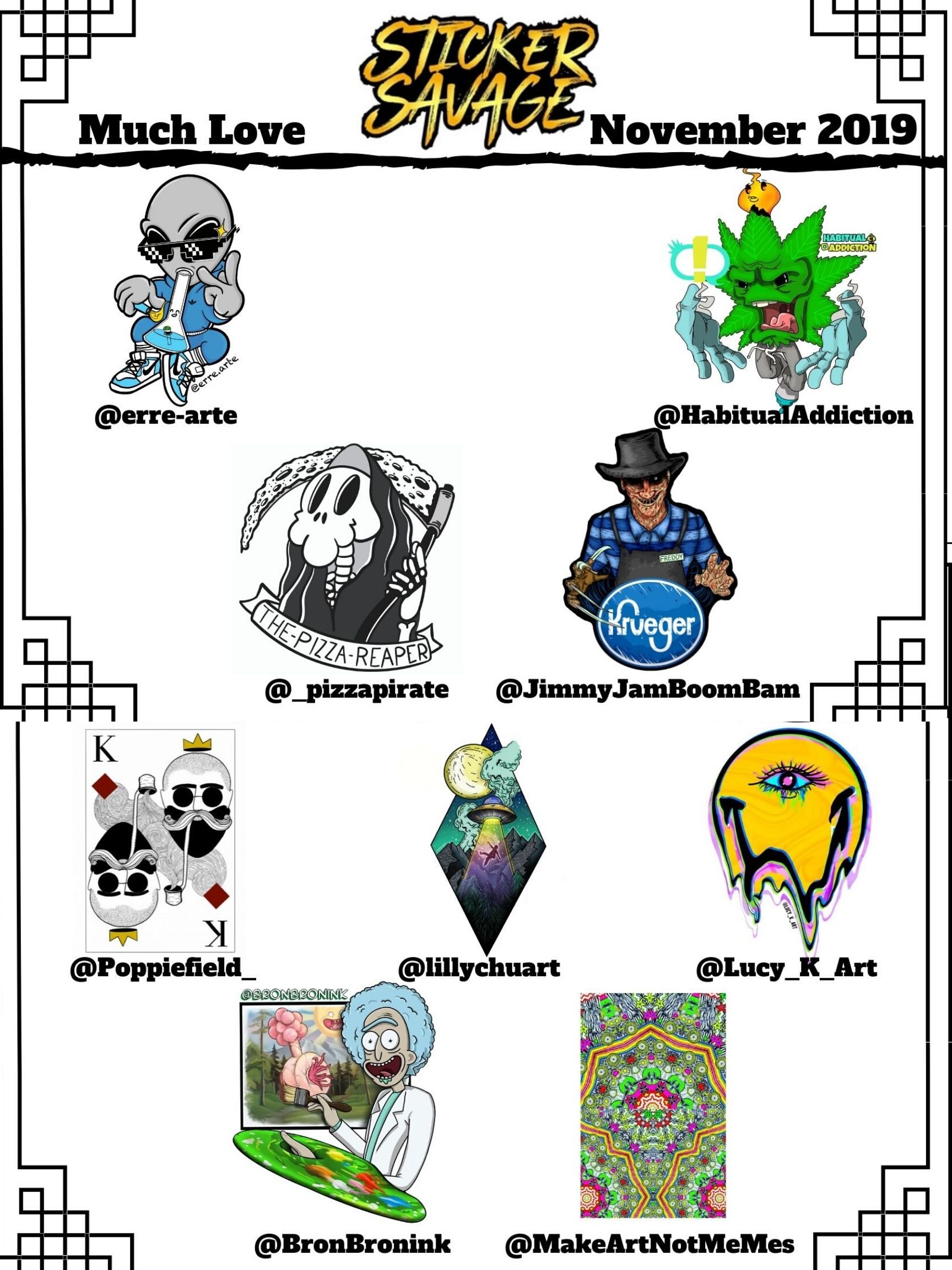 Previous Sticker Boxes | Sticker Savages