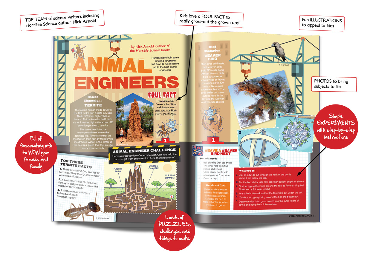 Whizz Pop Bang - the awesome science magazine for children